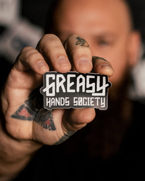 GHS Logo Sticker | Greasy Hands Society